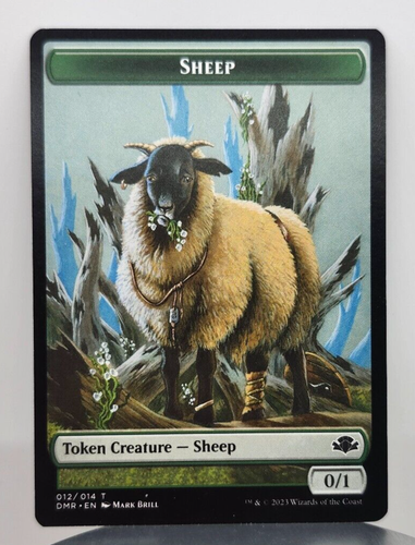 Sheep Token - Dominaria Remastered (DMR) - 12/14 - MTG | eBay