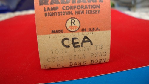 CEA/CDK 100 WATT TOY PROJECTION LIGHT Radiant brand | eBay