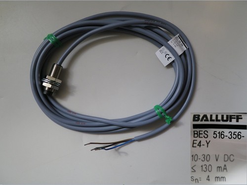 Balluff Induktiver Sensor BES 516-356-E4-Y 4mm mit Kabel 10-3 #3860 | eBay