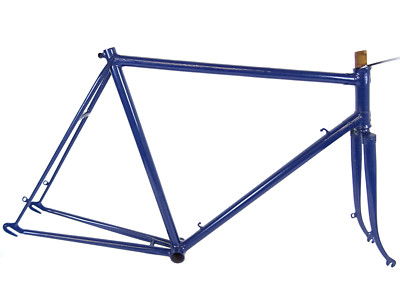 Vintage 30s 40s Lightweight Road Bike Frame Set 22.5" Lg FH Grubb ...