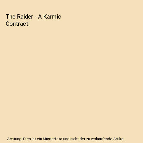 The Raider - A Karmic Contract, Morticia Autumn Crone | eBay