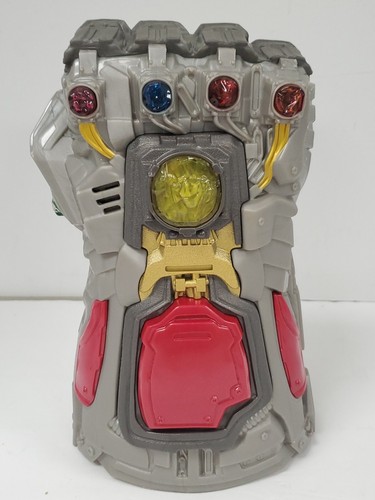 Thanos Marvel Avengers Endgame Electronic Gauntlet Fist Lights Sound ...