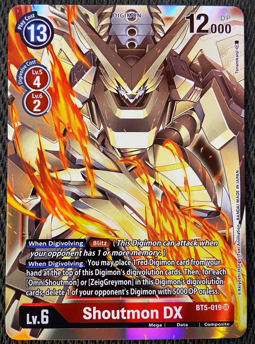 Shoutmon Digivolutions