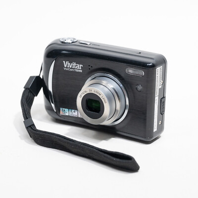 Vivitar T324N Digital Compact Camera 12.1MP AAAs - Working with LCD ...