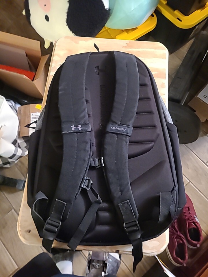 Under armour Hudson storm backpack Graphite Heather Grey Black | eBay