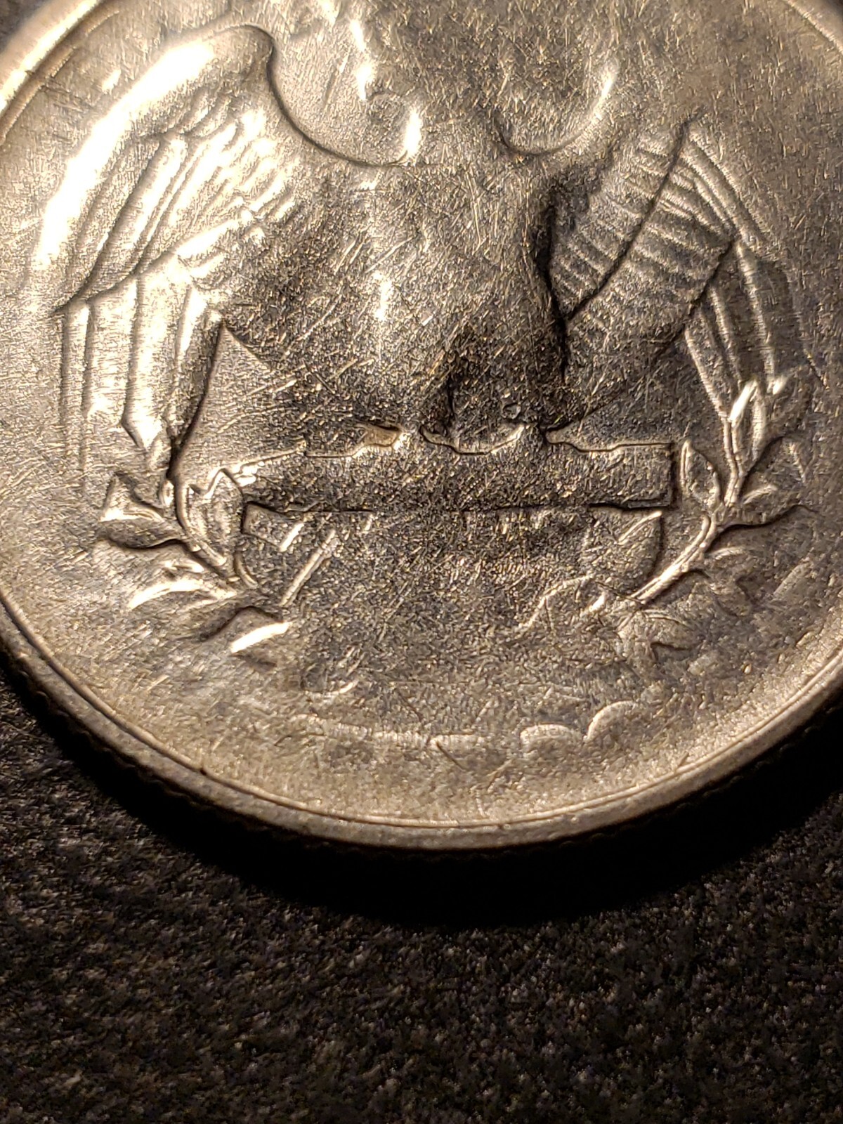 1980 D Washing Quarter Mint Error Die Adjustment Strike RARE! | eBay