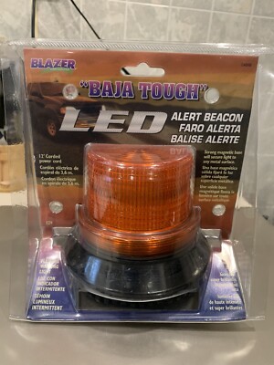 Blazer BaJa Tough LED Strobe Light Alert Beacon C48AW 12 Foot Cord ...