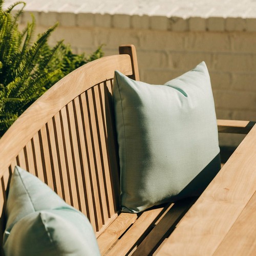 Ash & Ember Solstice 4 FT Grade A Teak Outdoor Bench, Weather Resistant ...