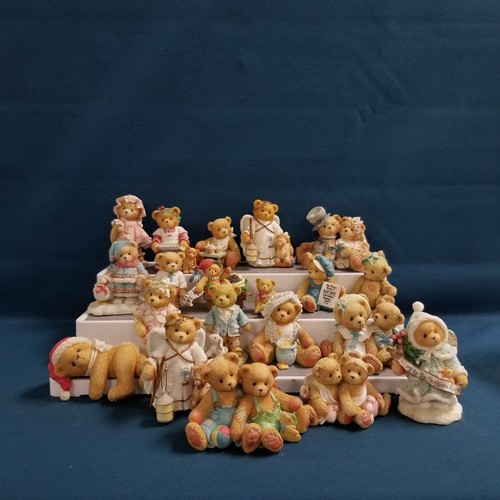 Lot Cherished Teddies Figurines Priscilla Hillman Enesco 1990s Many Christmas | eBay