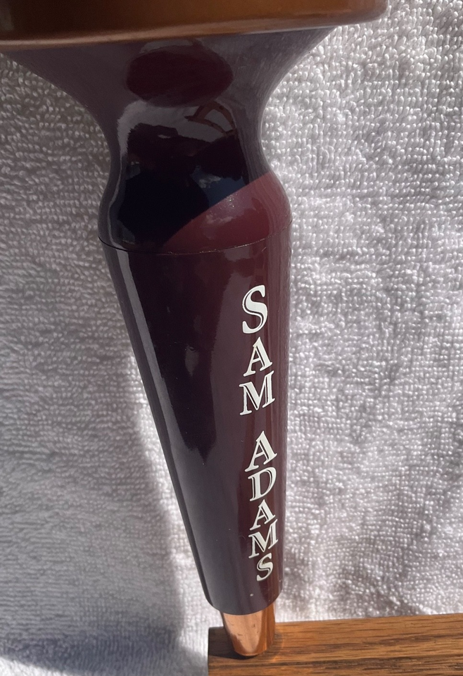 Sam Adams Seasonal Beer Tap Handle Oktoberfest Beer Mug with Foam | eBay