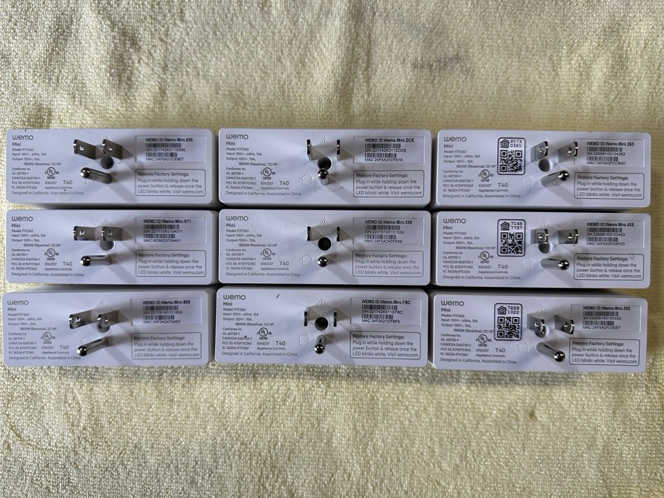 Wemo Mini Smart Plug F7C063 | eBay