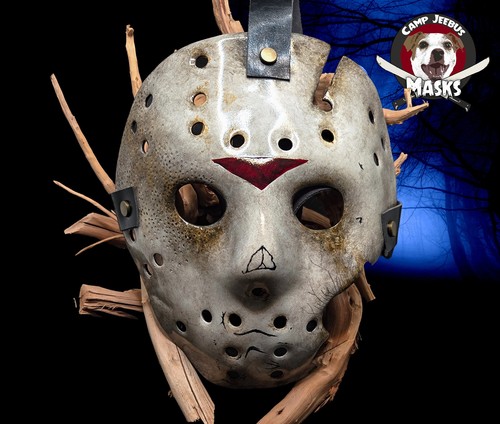 Friday the 13th Part 7 (VII) "Film Accurate" Hand painted Jason Hockey ...