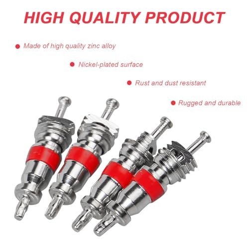 20 PCS Tire Valve Core, Premium TPMS Safe Vehicle Tyre Valve Cores Tool ...