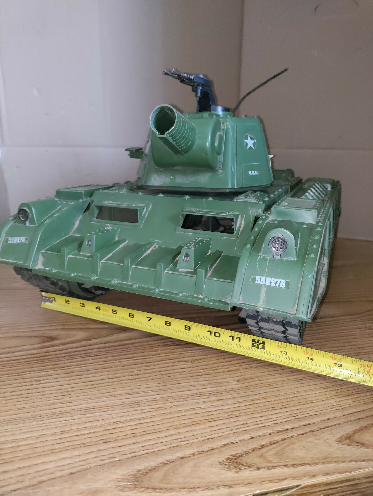 Rare Vintage 1960's Deluxe Reading Tiger Joe Tank Army Military Toy *AS ...