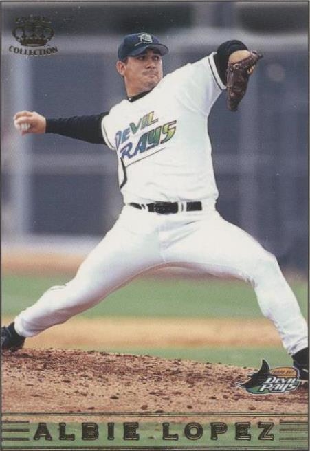 1999 Pacific Crown Collection - Albie Lopez #276 for sale online | eBay