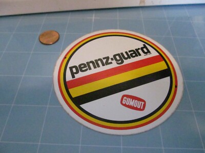 VINTAGE PENNZ-GUARD Sticker / Decal RACING ORIGINAL OLD STOCK | eBay