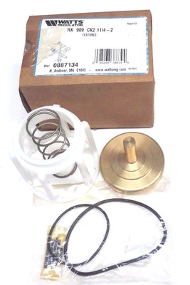 NIB WATTS REGULATOR RK 909 CK2 11/4-2 VALVE REGULATOR KIT RK-909-CK2-11 ...