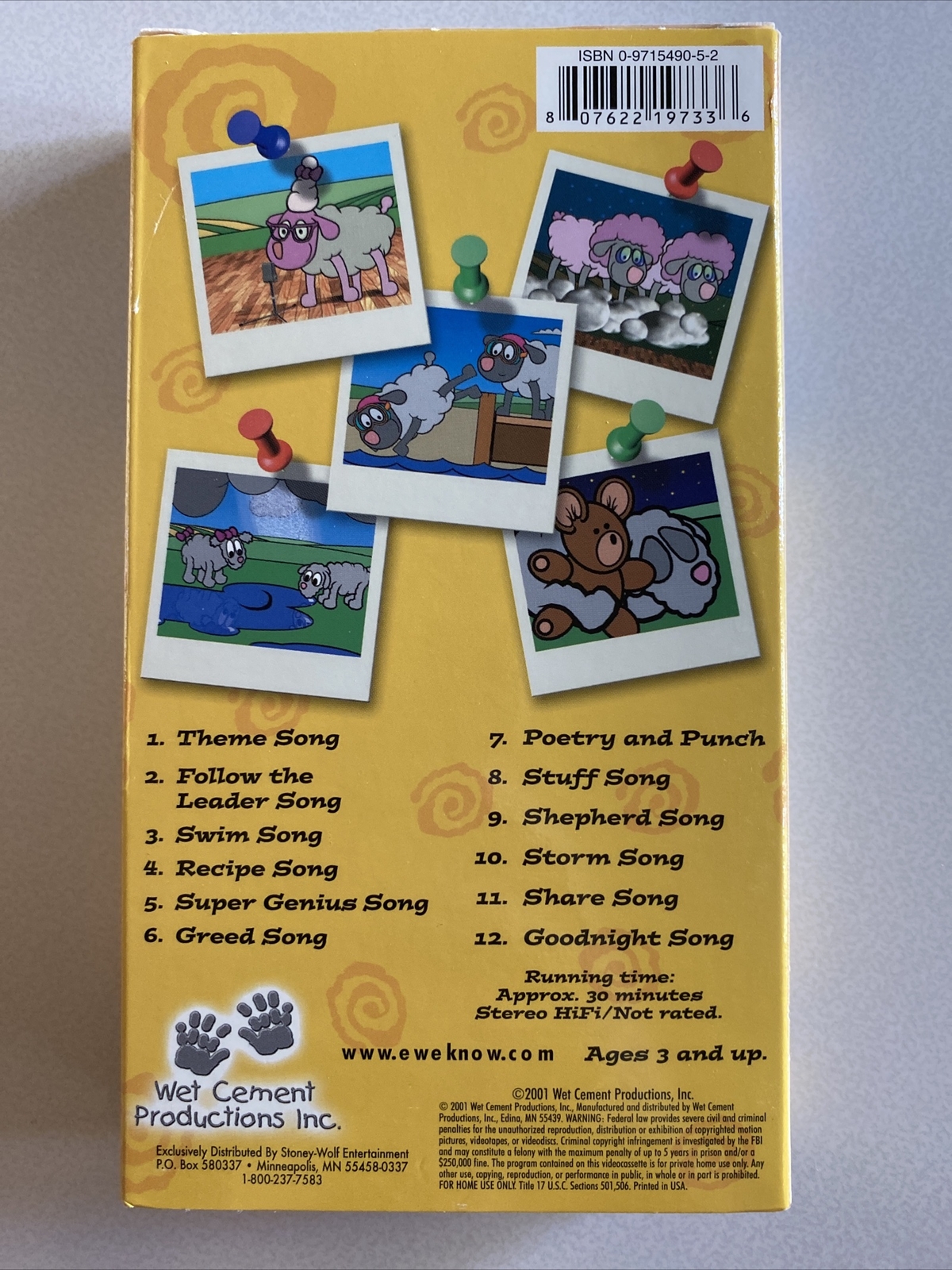 Ewe Know Do Ewe Sing Music Video VHS 2001 Christian 12 Songs 30 Min ...