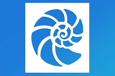Nautilus Shell Stencil