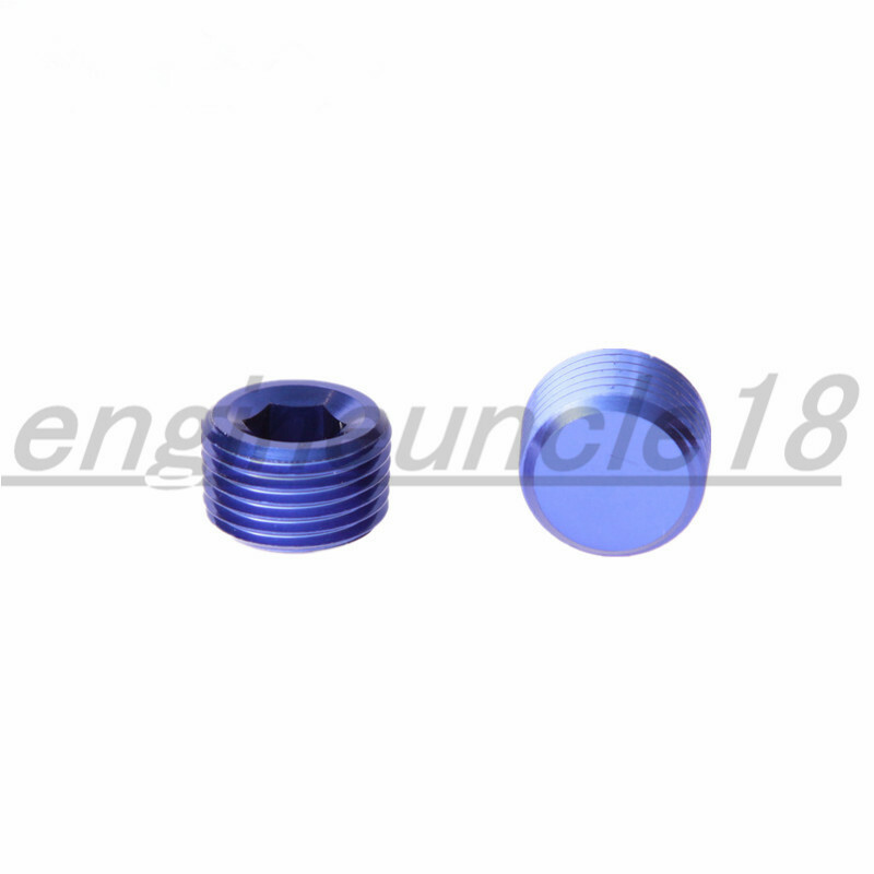 New 1" inch NPT Pipe Thread Allen Socket Plug Head Plug Aluminum Alloy ...