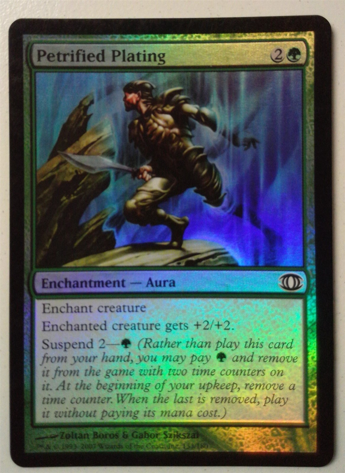 Petrified Plating *FOIL Common* Magic MtG x1 Future Sight MP | eBay