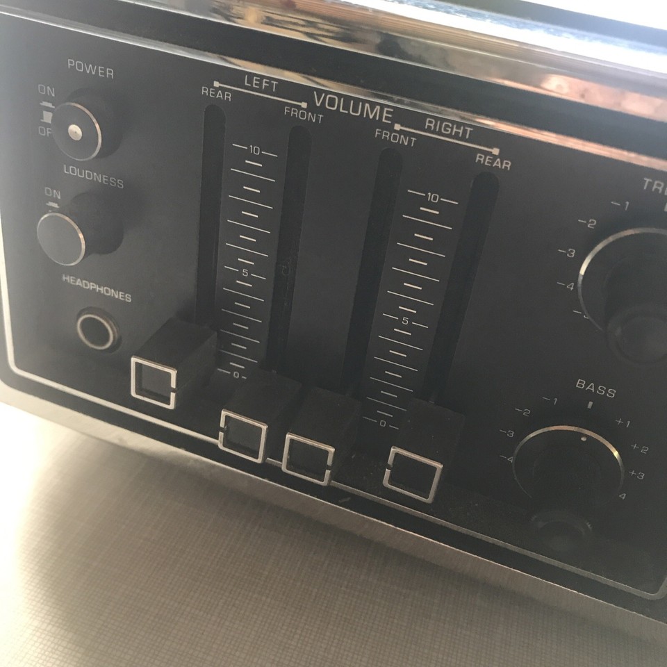VTG Panasonic RE-7750 4 Channel Solid State Stereo FM/AM Aux & 7750 ...