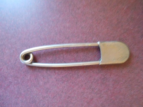LARGE VINTAGE SAFETY PIN MARKED NATIONAL | eBay