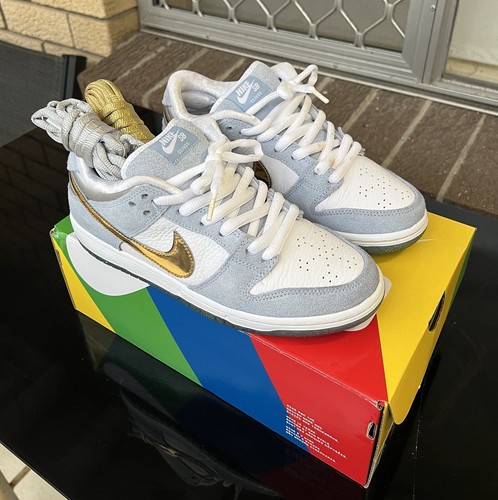 Nike SB Dunk Low Pro QS ‘Sean Cliver’ Size US 8 Pre Owned | eBay