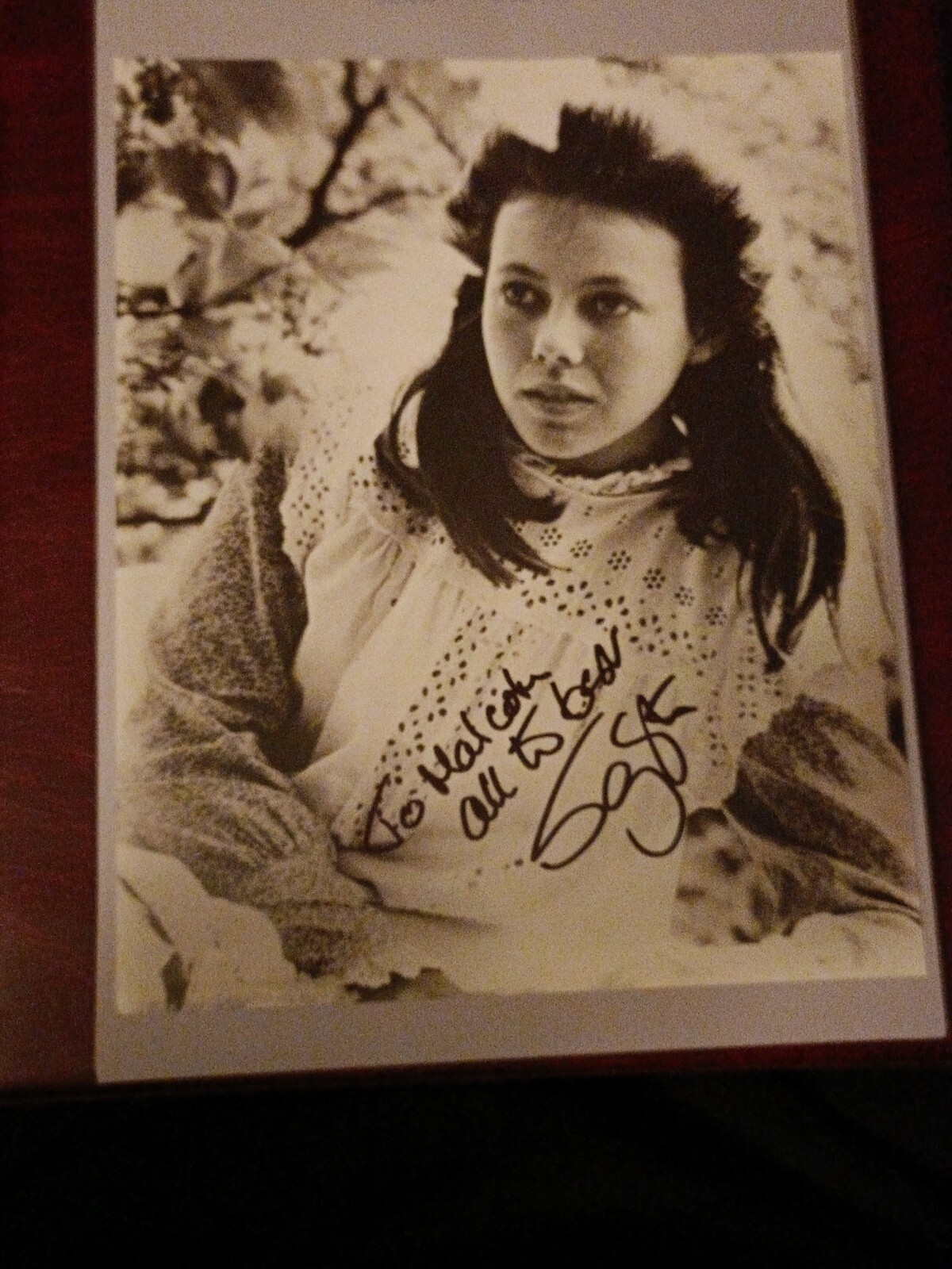 Jenny Agutter UK Actress Signature On Black And White Photo | eBay