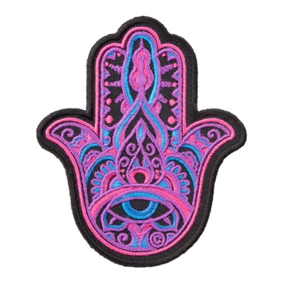 Protective Hamsa Hand Of Fatima Patch, Ladies Patches | eBay