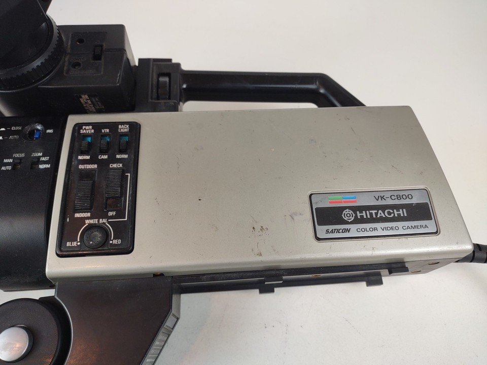 Vintage Hitachi VK-C800 1980s Color Camera Video Camcorder - Untested ...