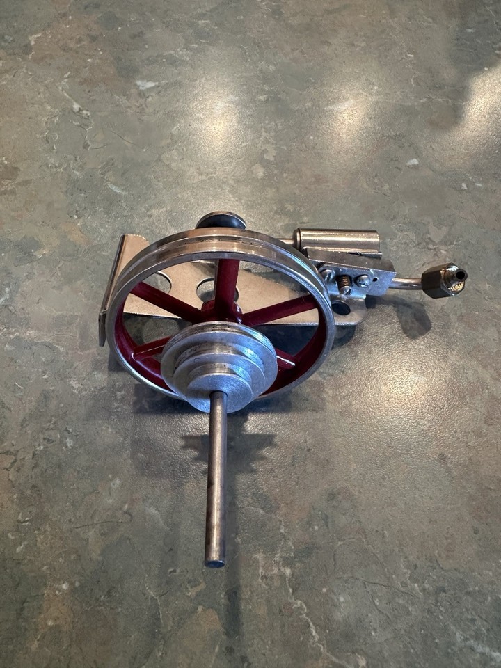 Vintage Jensen Steam Flywheel And Steam Engine For Parts | eBay