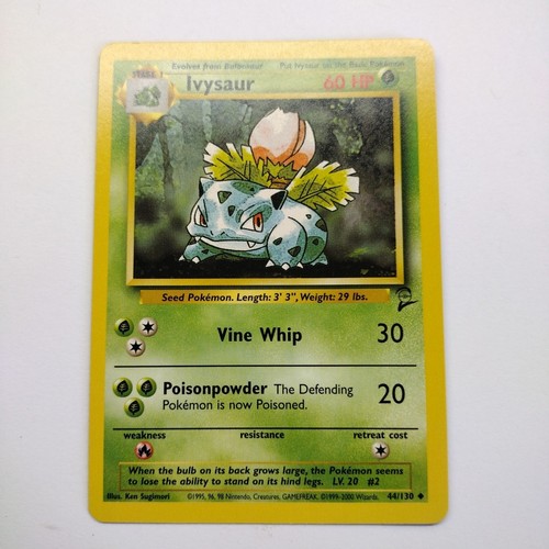 Pokémon TCG Ivysaur Base Set 2 44/130 Regular MINT | eBay