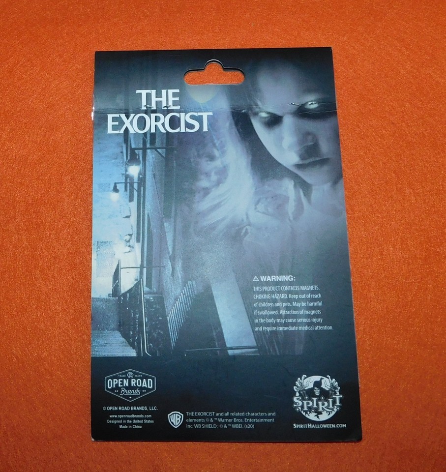 HORROR MOVIE THE EXORCIST REFRIGERATOR MAGNET 4" X 4.25" REGAN SPINNING ...