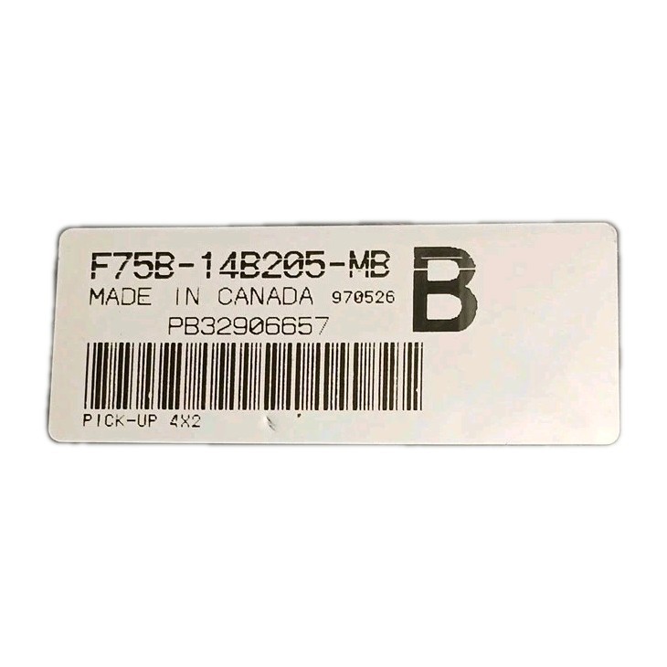 F75B-14B205-MB 1997 1998 97 98 Ford F150 F250 4x2 GEM BCM Multifunction ...