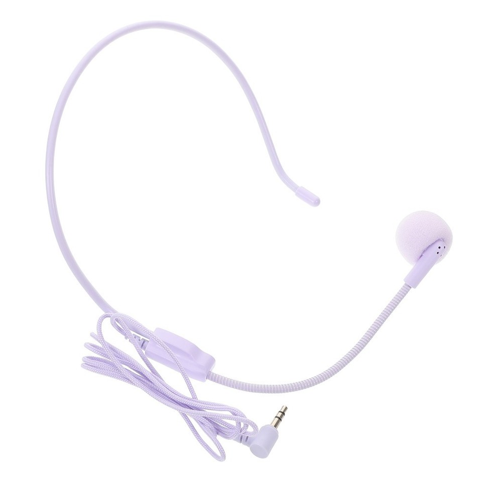 Head-mounted Microphone Amplifier Wired Speech Musical Instrument ...