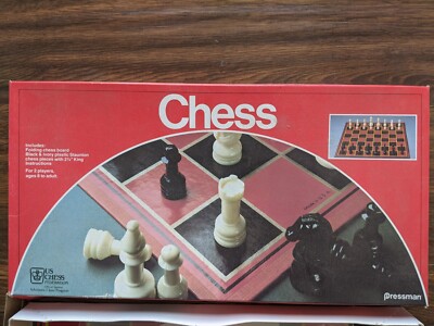 US Chess Federation Pressman Chess Game Set | eBay
