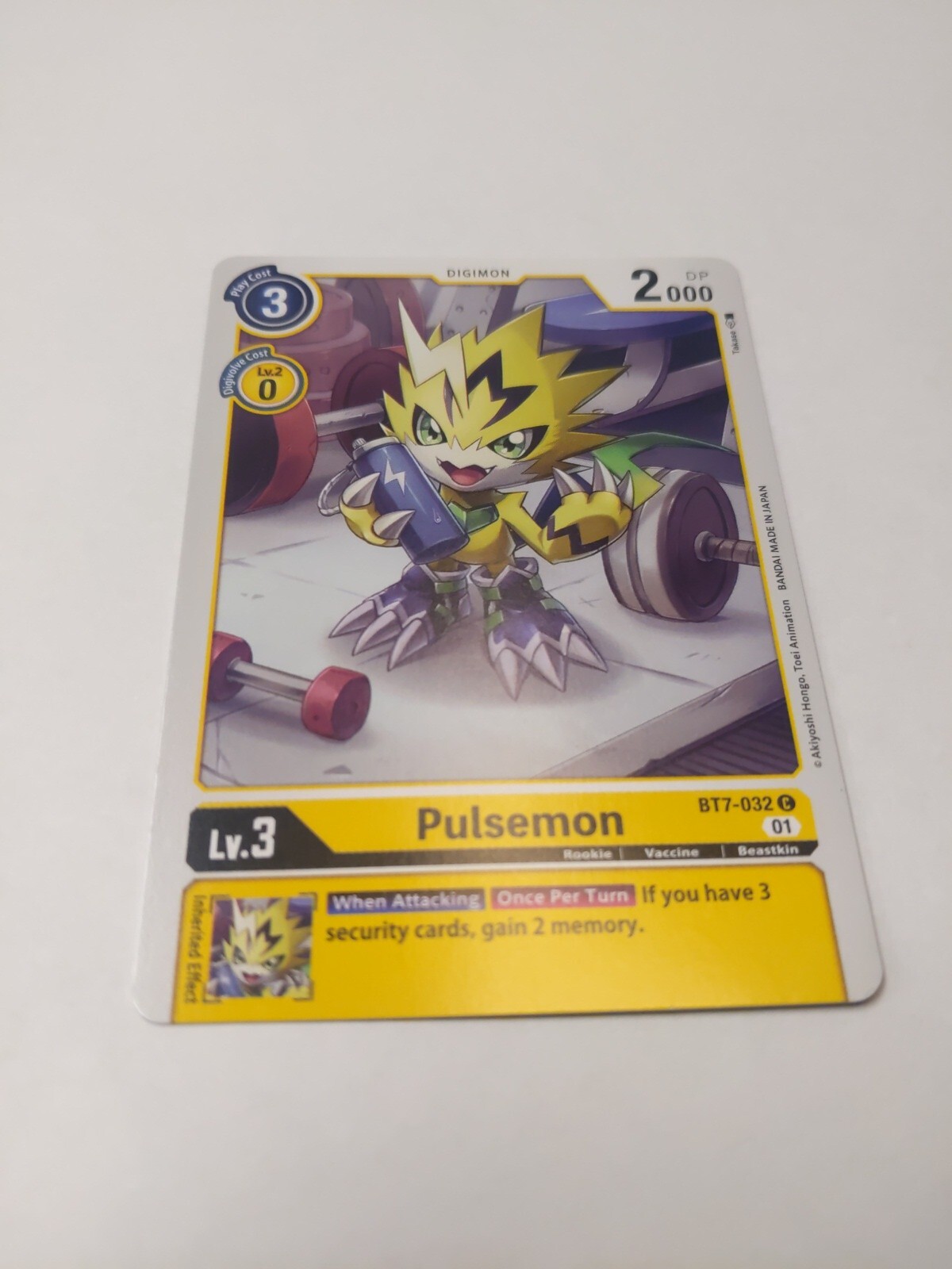 Digimon CCG Next Adventure Pulsemon BT7-032 | eBay