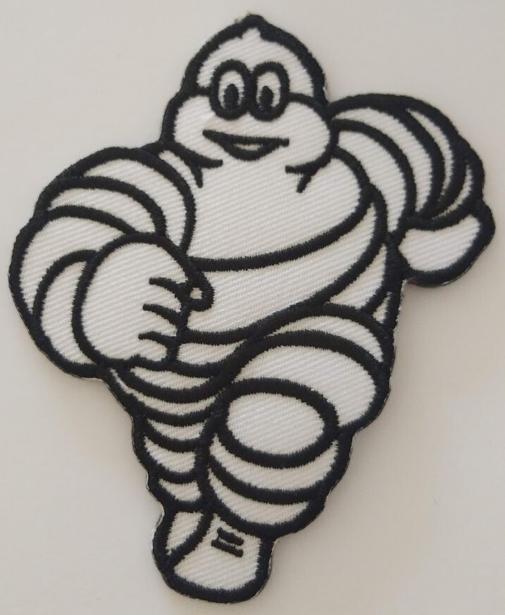 New Michelin Man Logo embroidered iron on patch. i129 | eBay