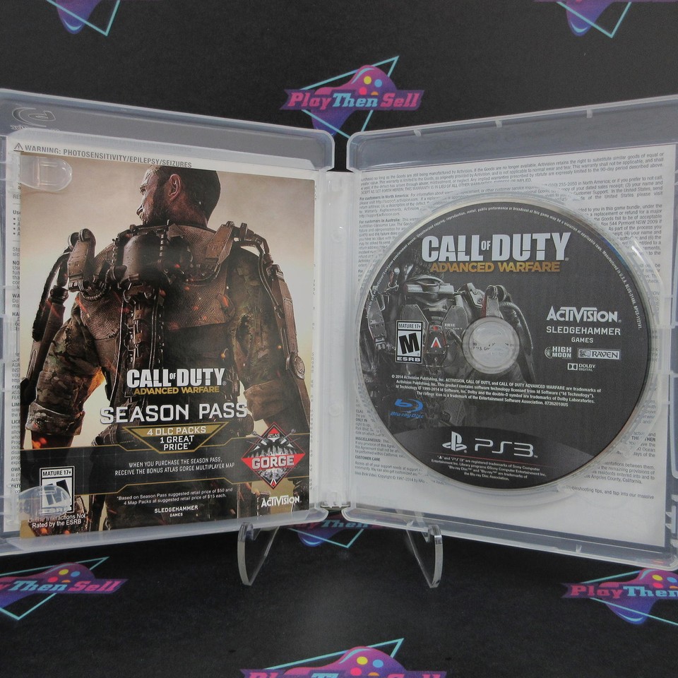Call of Duty Advanced Warfare PS3 PlayStation 3 - Complete CIB | eBay
