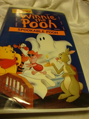 Walt Disney 'Winnie The Pooh' (VHS) Spookable Pooh Collectible Home ...