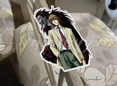 Death Note - Anime Ryuk & Yagami Custom Sticker Decal Vinyl Light ...