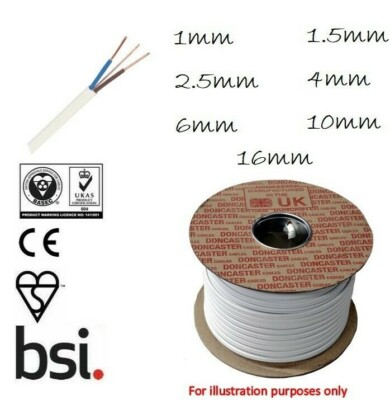 LSF Twin & Earth 1mm 1.5mm 2.5mm Quality Electrical Cable Wire Cut To ...