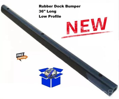 36" Long Loading Dock Bumper Rubber Low Profile Trailer Truck Dock Wall ...