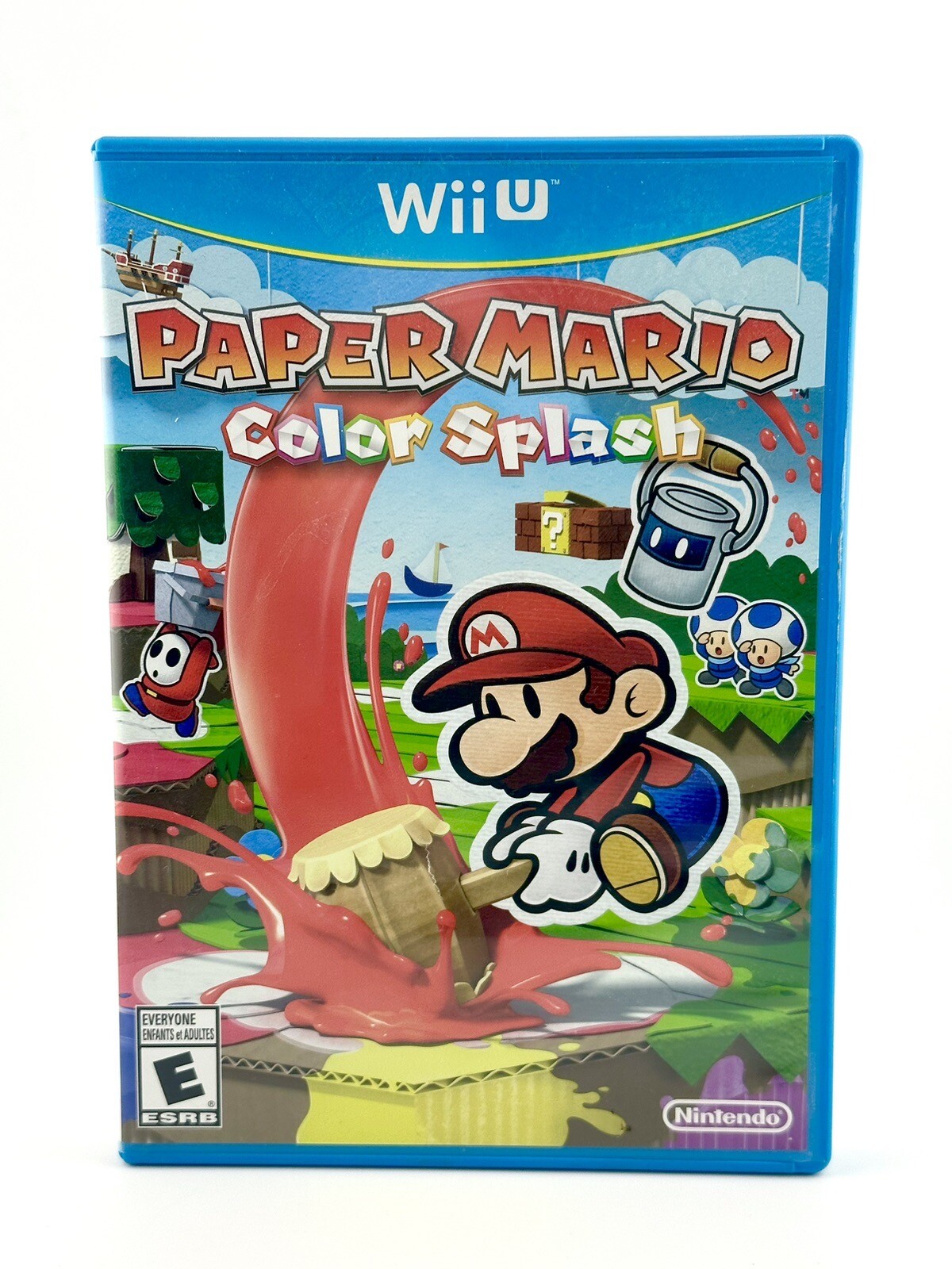 Paper Mario Color Splash (Nintendo Wii U, 2016) (COMPLETE & TESTED ...
