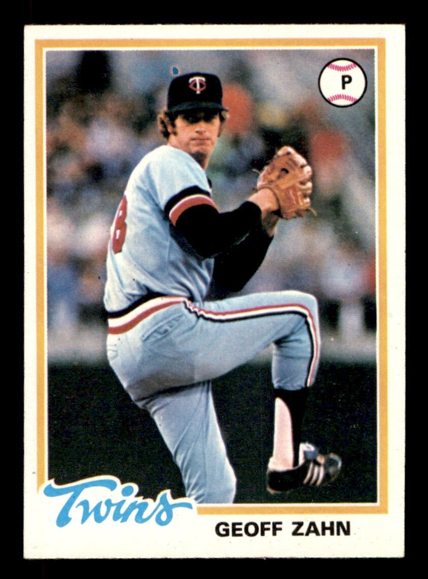 1978 Topps Baseball #27 Geoff Zahn NM/MT *d6 | eBay