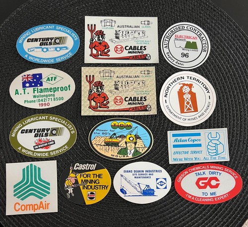 13 mining stickers | eBay