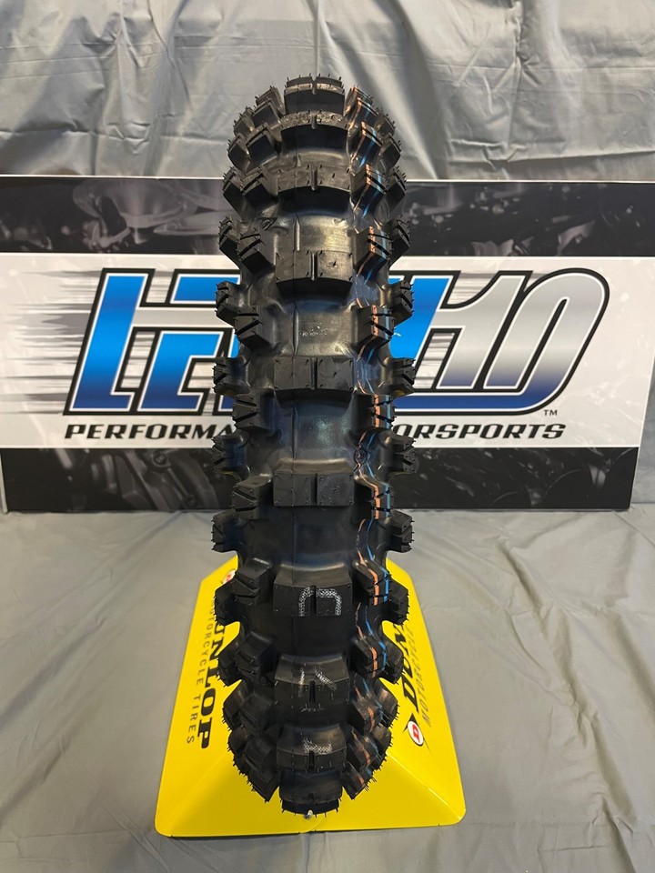 DUNLOP Tire - Geomax MX34 - Rear - 120/90-19 - 66M YAMAHA HONDA KTM ...