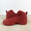Air Jordan 12 Triple Red GS 4.5Y / Womens 6 B-grade* Missing Lid 153265 ...