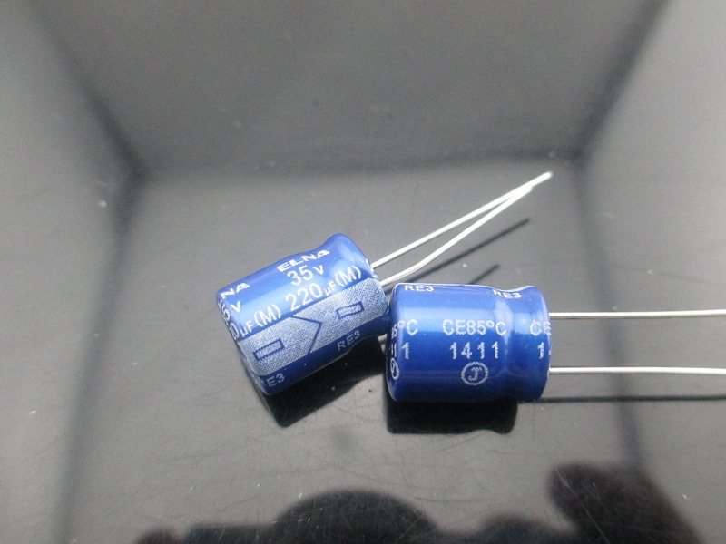 10pcs Japan ELNA RE3 220UF 35V 220mfd Audio Capacitor 10x12.5mm | eBay
